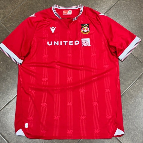 Macron | Shirts | Wrexham Afc 22324 Home Jersey | Poshmark